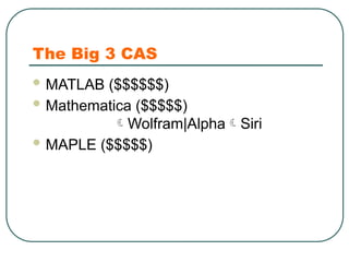 MAT1221 Sage Mathematics Calculus - Survey | PPTX