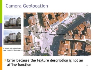 Buildings Recognition and Camera Localization Using Image Texture Description | PPT