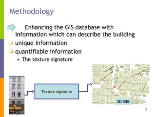Buildings Recognition and Camera Localization Using Image Texture Description | PPT