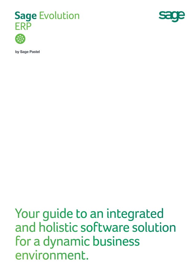 Sage pastel evolution_overview_brochure(1) | PDF | Operating Systems ...