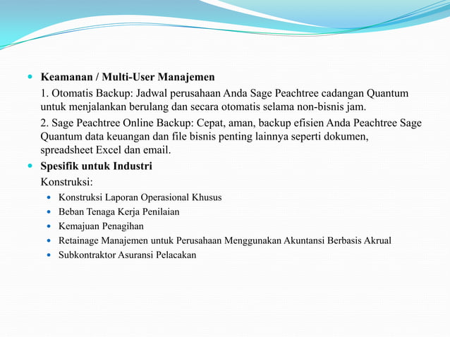Sage peachtree quantum | PPTX