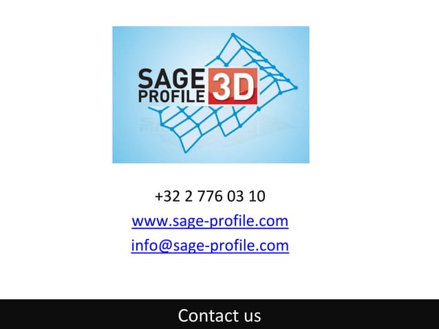 SAGE Profile 3D Overview | PPTX