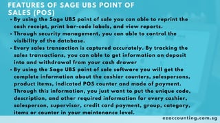 Sage ubs point of sales (pos) | PDF