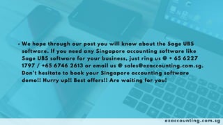 Sage ubs point of sales (pos) | PDF