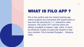 Filo App Business Idea | PPTX