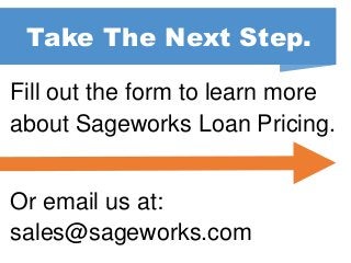 Sageworks loan pricing slides | PDF