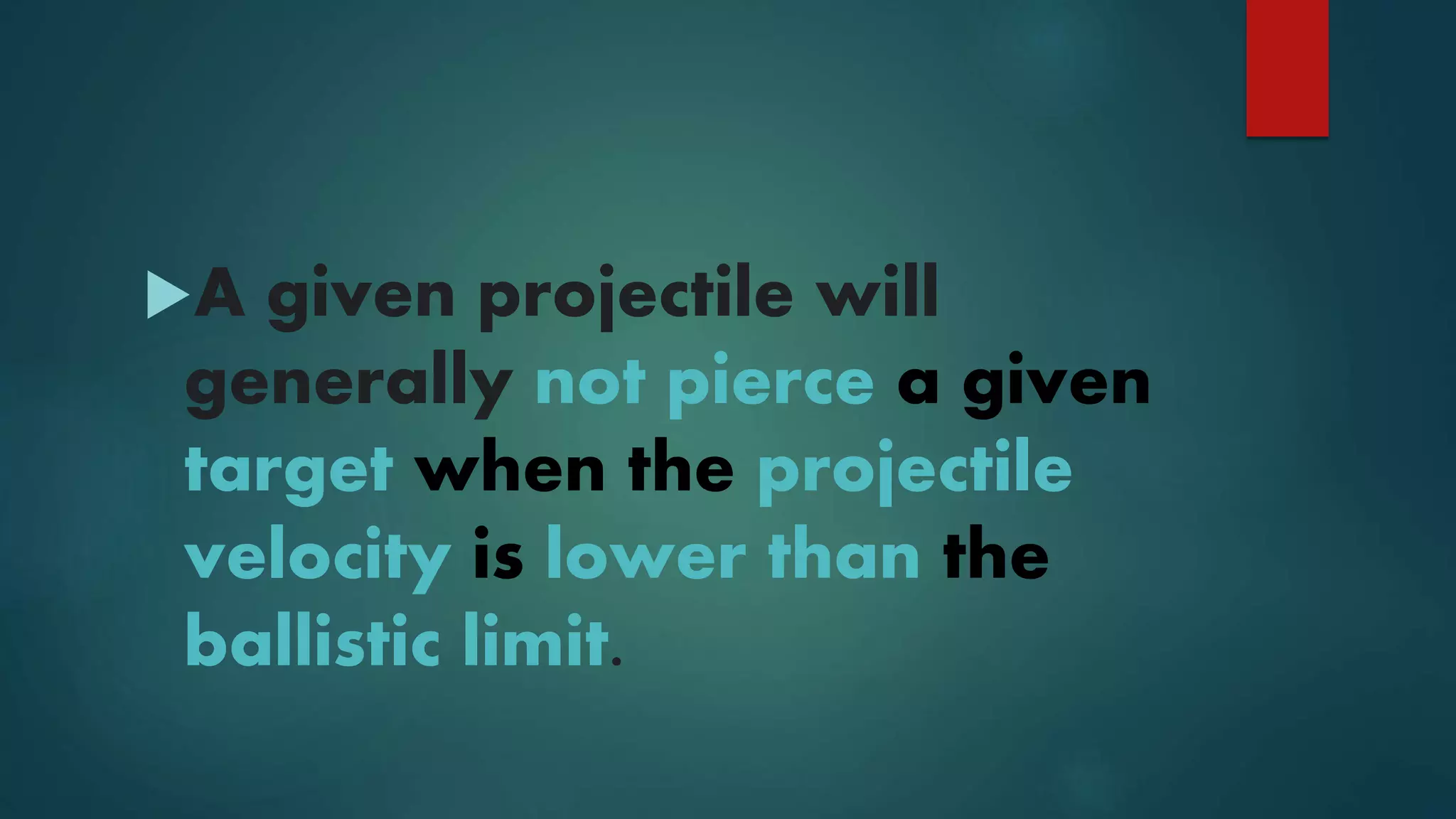 LIMITING VELOCITY | PPTX