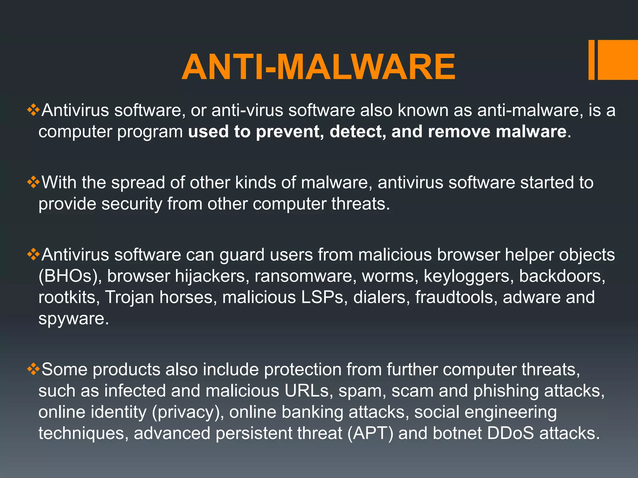 MALWARE AND ITS TYPES | PPTX