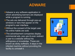 MALWARE AND ITS TYPES | PPTX