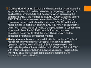 MALWARE AND ITS TYPES | PPT | Free Download