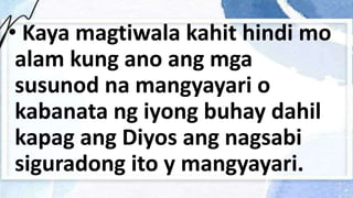 Sa Gitna ng magulong mundo.pptx