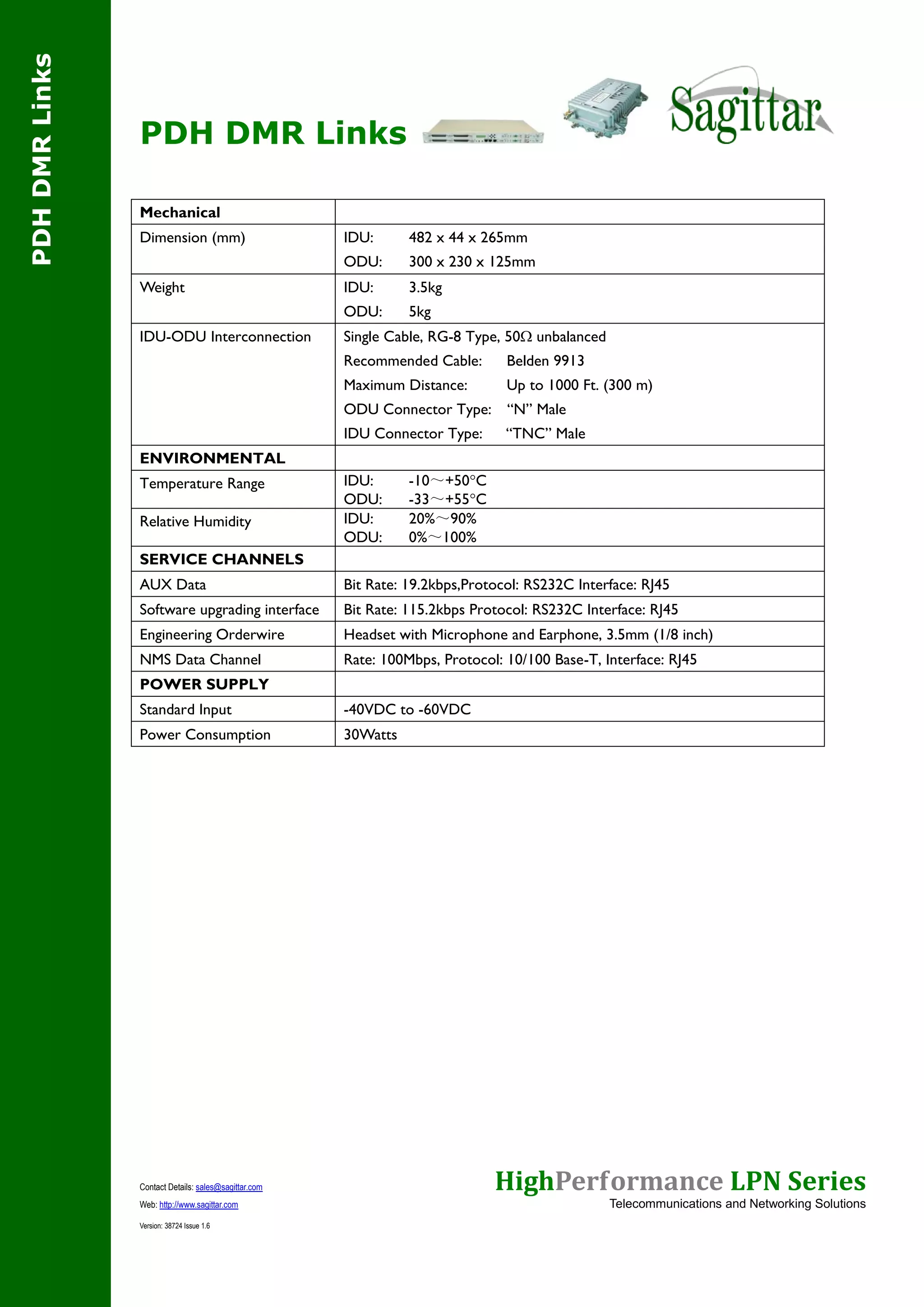 Sagittar License-exempt Band 5.8GHz (ISM) PDH Digital Microwave Radio ...
