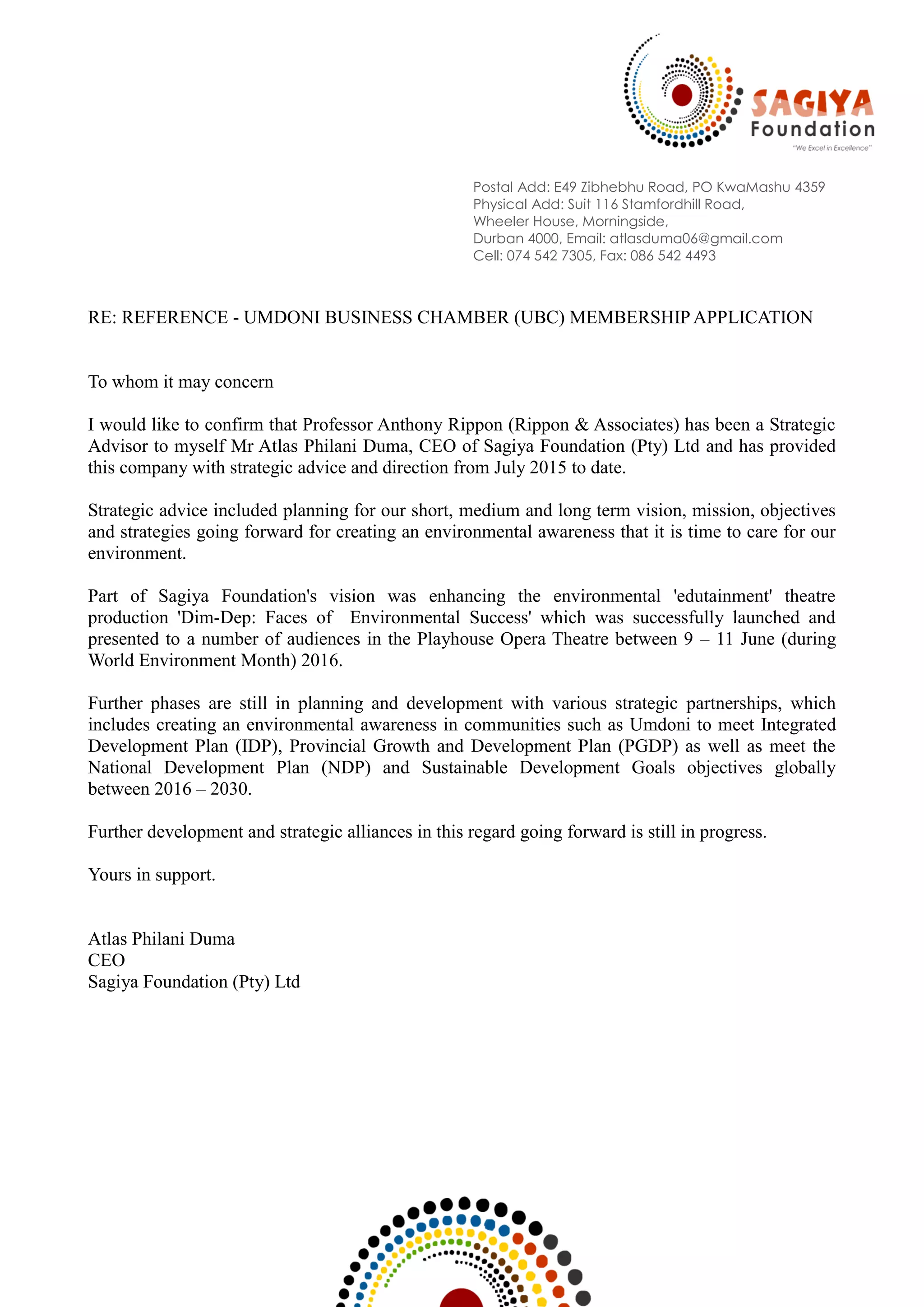 Sagiya Foundation | PDF