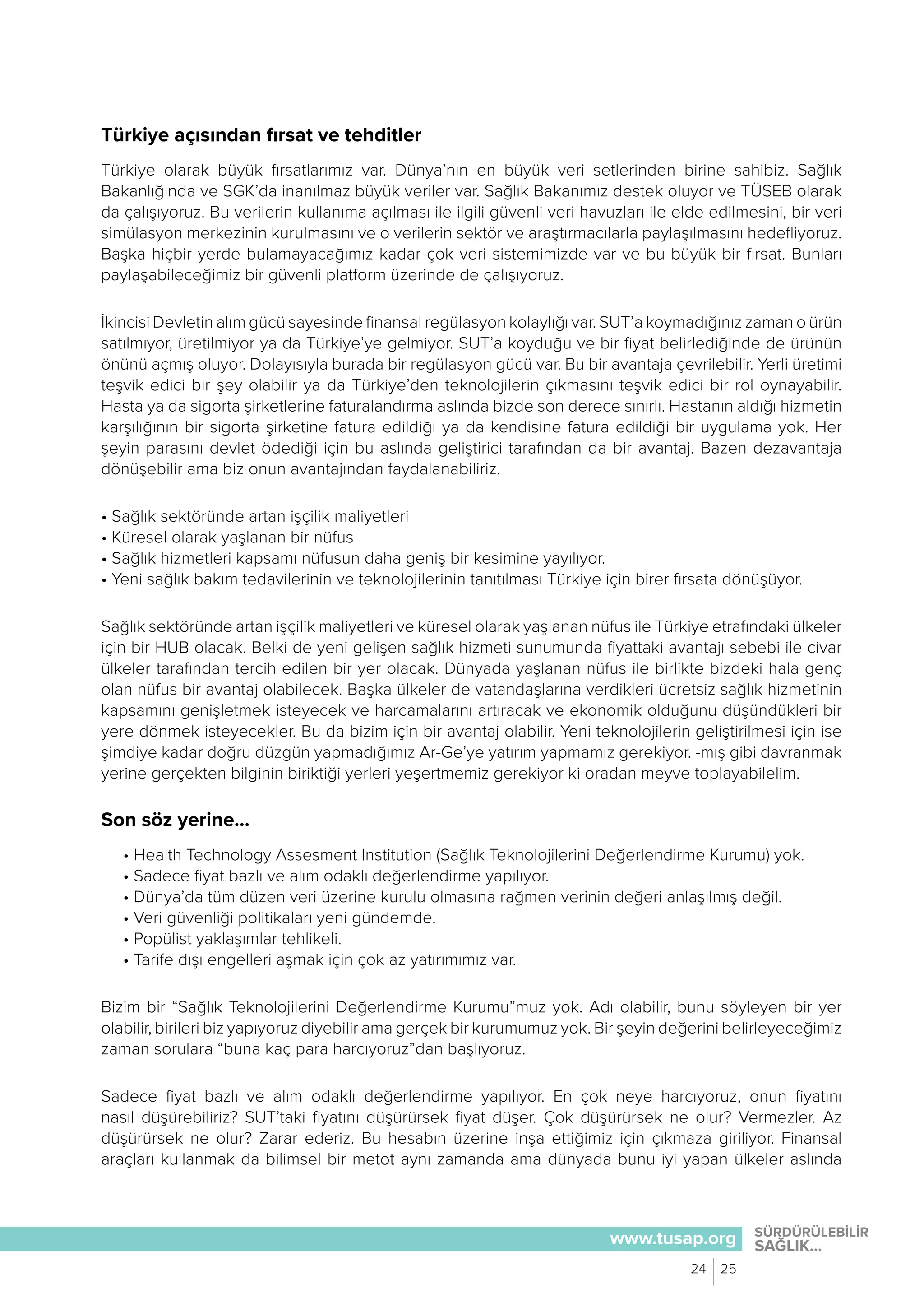 Saglik teknolojileri raporu tusap 2020 | PDF