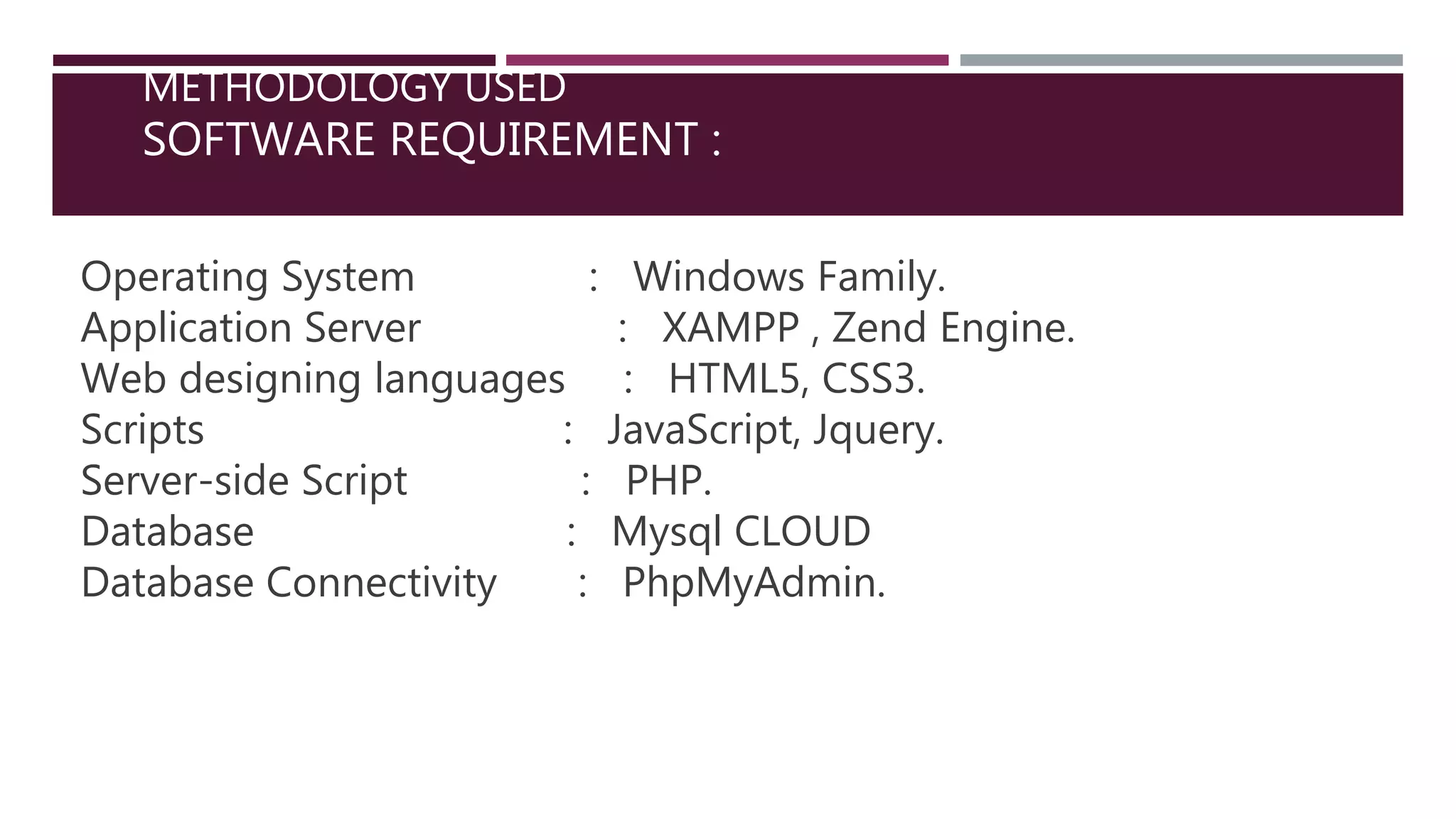 Online Cloud Storage System By using PHP | PPT | Free Download