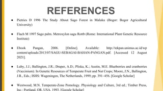 SAGO AS A STAPLE FOOD by SADYA KHAn.pptx