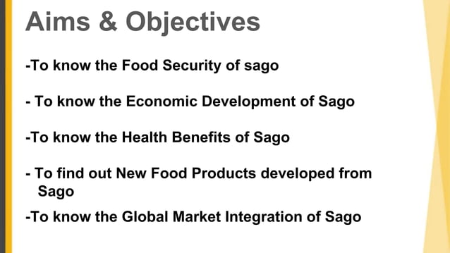 SAGO AS A STAPLE FOOD by SADYA KHAn.pptx