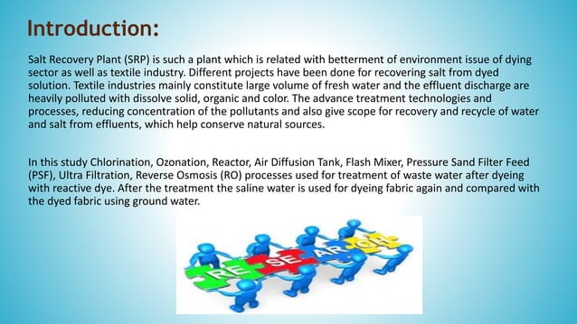 Importance of Salt Recovery Plant in Textile Dyeing Industry. | PPTX ...