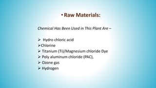 Importance of Salt Recovery Plant in Textile Dyeing Industry. | PPTX