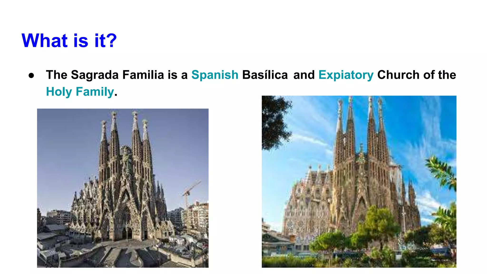 Sagrada familia | PPTX