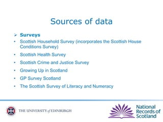 SAGT Conference 2015 - Scottish Government Stats and teaching | PPT