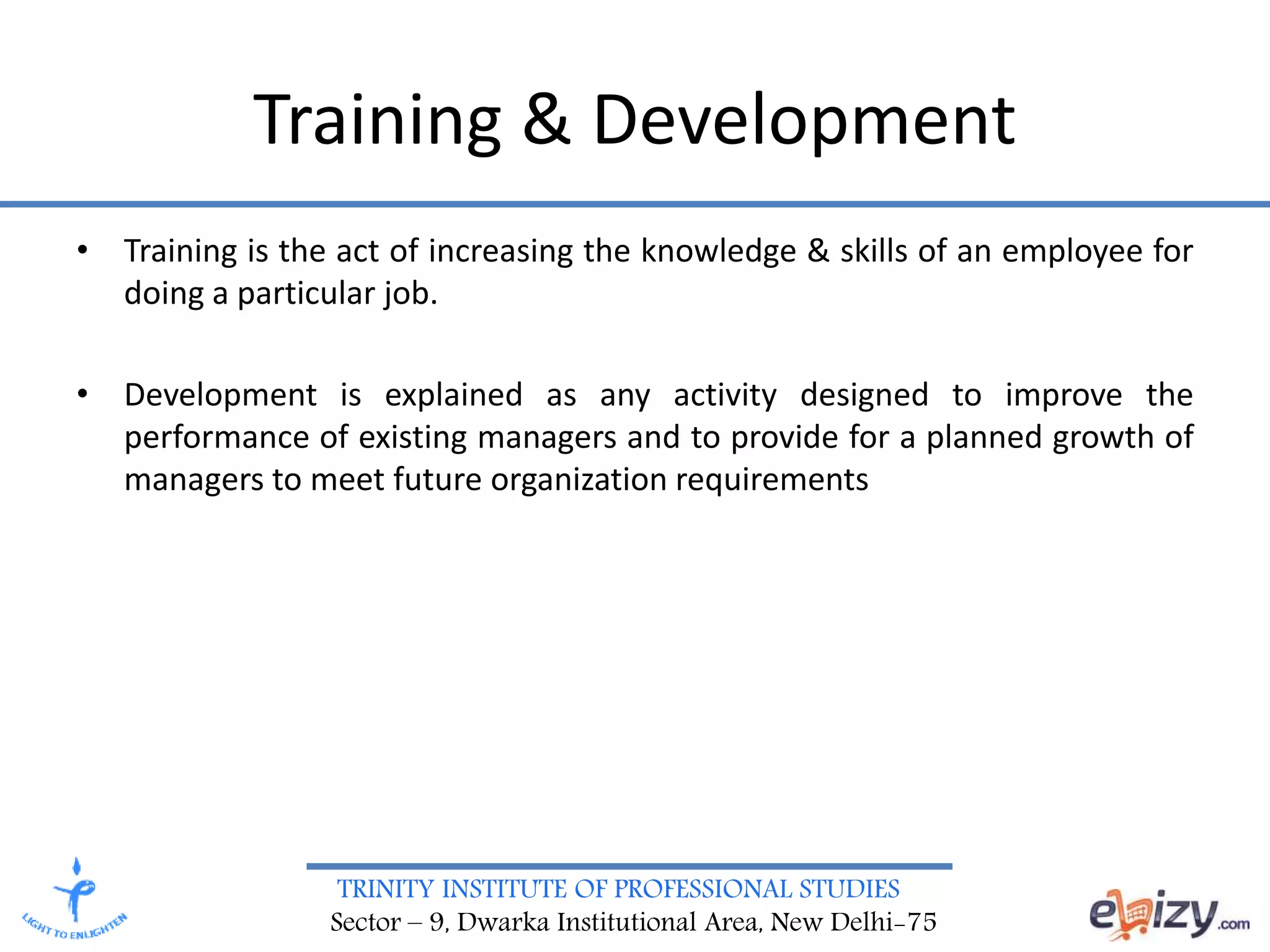 Staffing- Principles of Management | PPTX