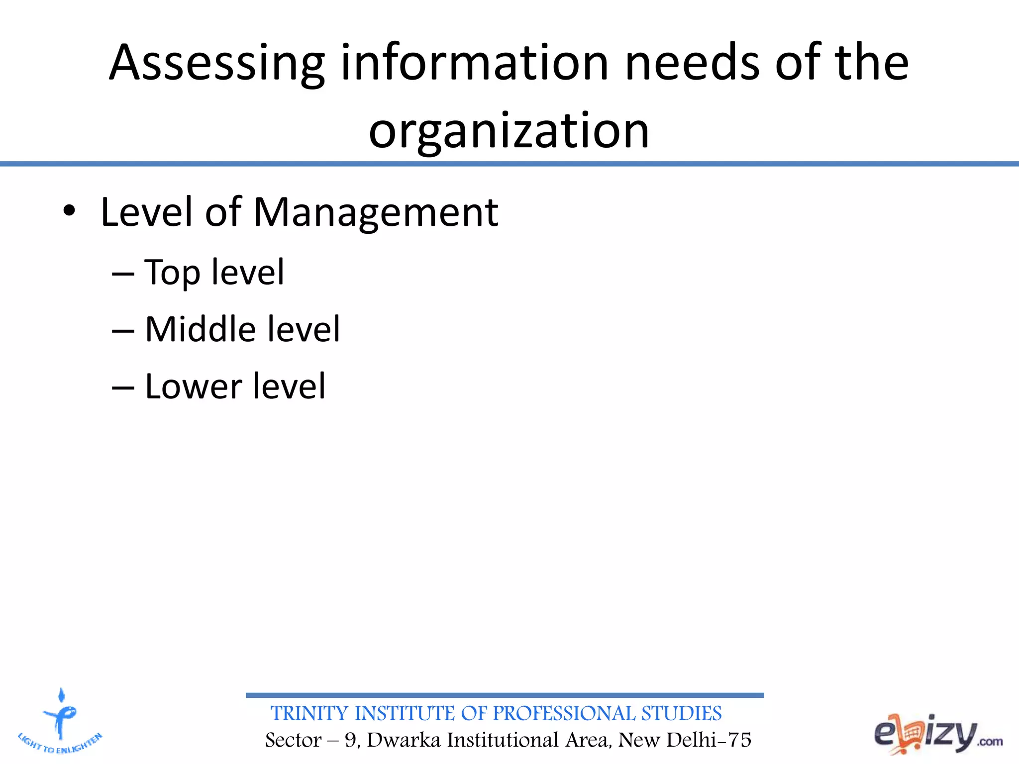 Management Information System- Concept of Information | PPT