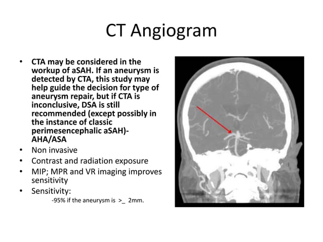 Non traumatic Subarachnoid hemorrhage (SAH) | PPTX
