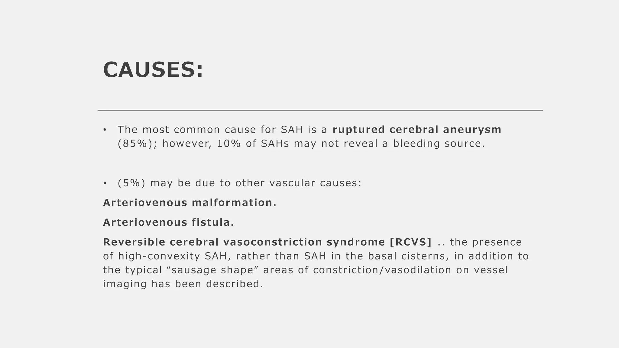 Subarachnoid hemorrhage | PPTX