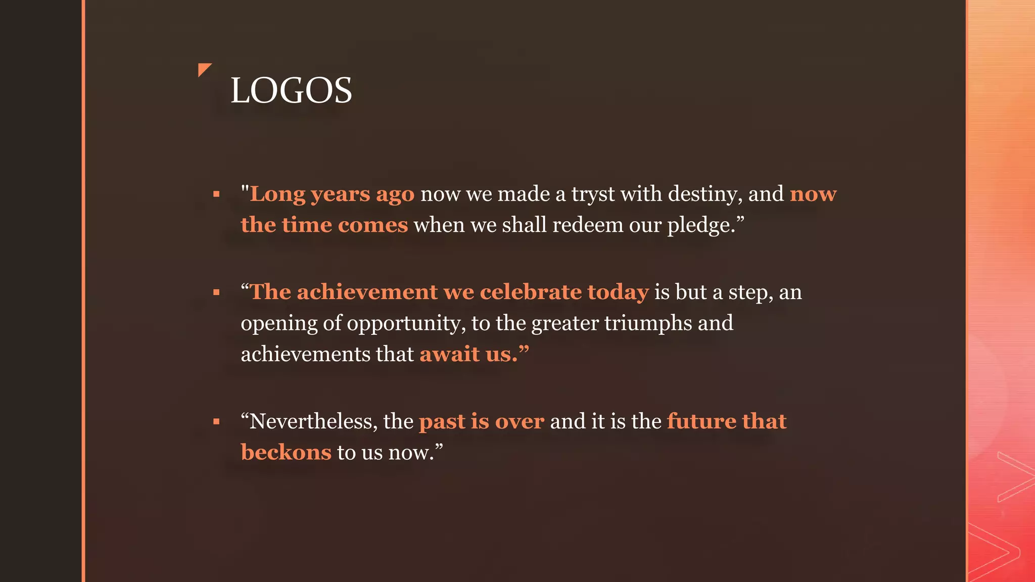 Tryst With Destiny | PPTX