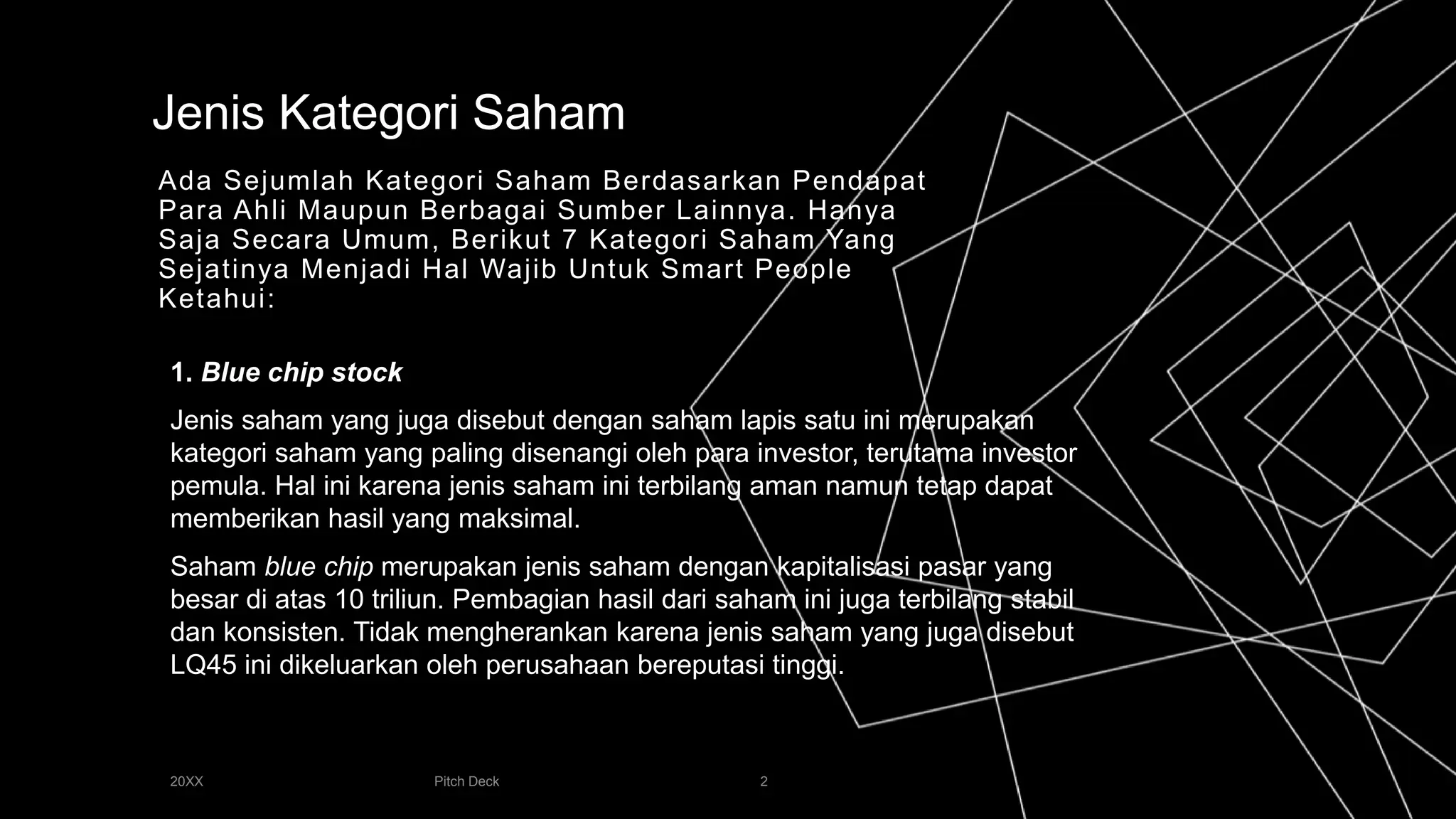 JENIS_JENIS SAHAM YANG DIKENAL DI INDONESIA | PPT