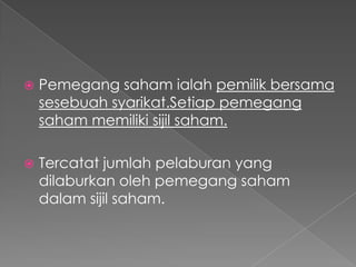 Saham (as sahnu) agama ibadah tingkatan 4 | PPTX