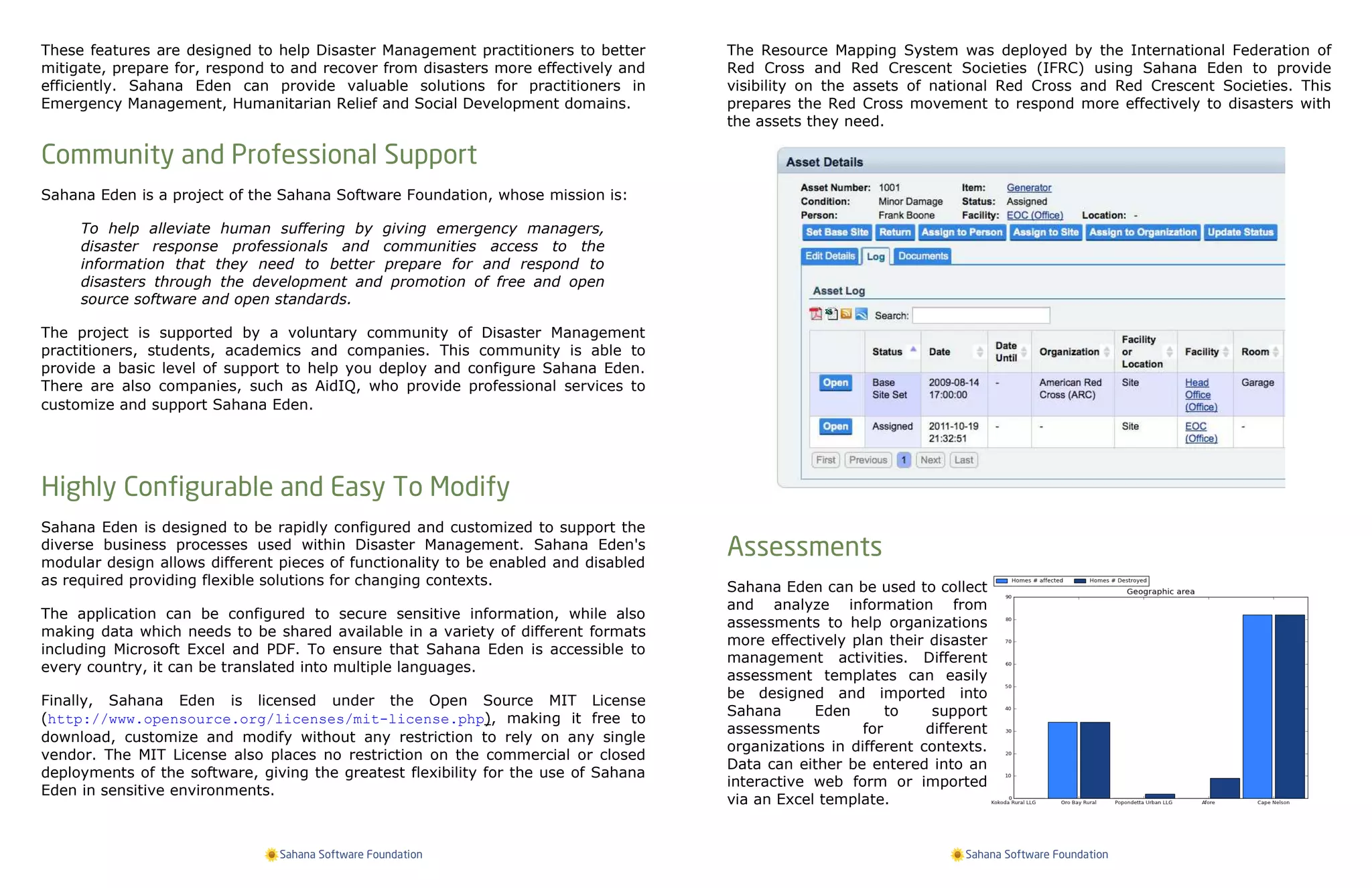 Sahana Eden brochure | PDF