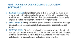 Open source software ,meaning concpet advantages and disadvantages gent ...
