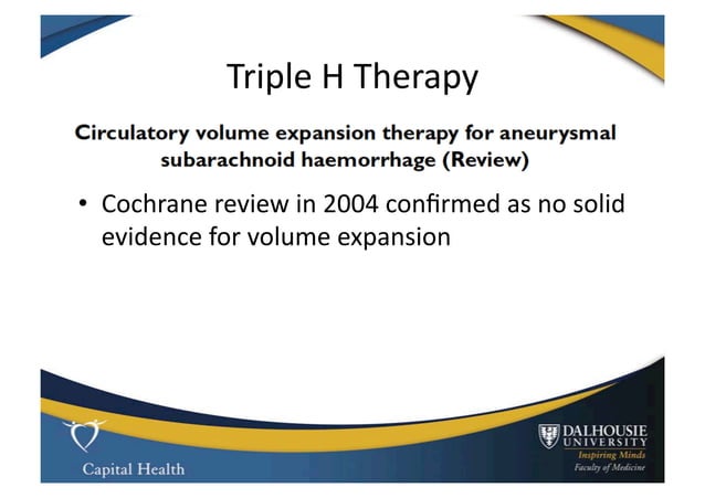 Subarachnoid hemorrhage and Vasospasm | PDF