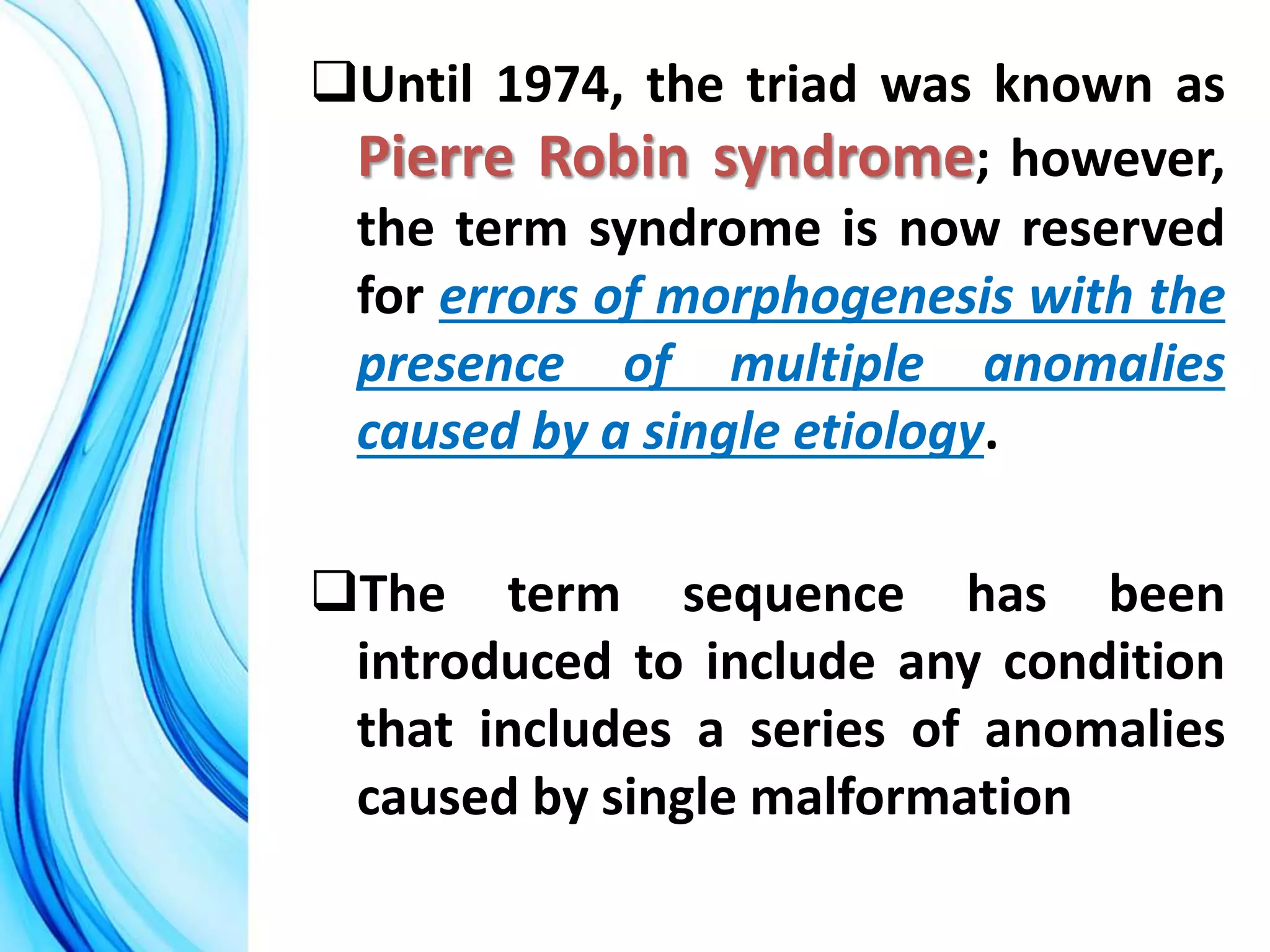 Pierre Robin Syndrome | PPTX