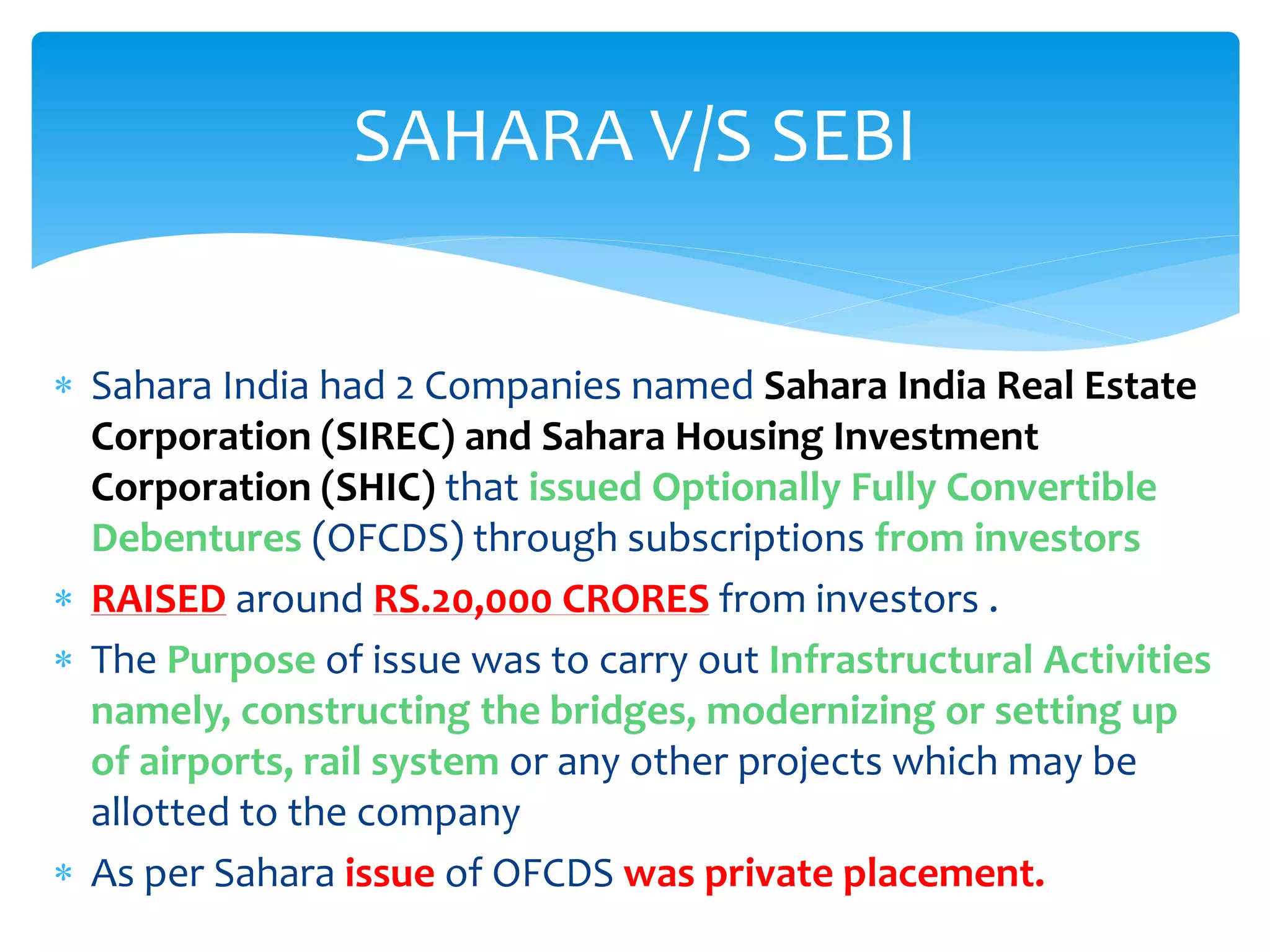 THE CURIOUS CASE OF SAHARA INDIA PARIWAR | PPT