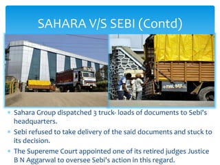 THE CURIOUS CASE OF SAHARA INDIA PARIWAR | PPT