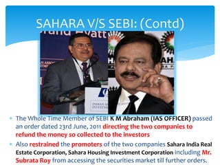 THE CURIOUS CASE OF SAHARA INDIA PARIWAR | PPTX