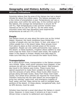 Sahara | PDF | Africa Travel | Travel Locations