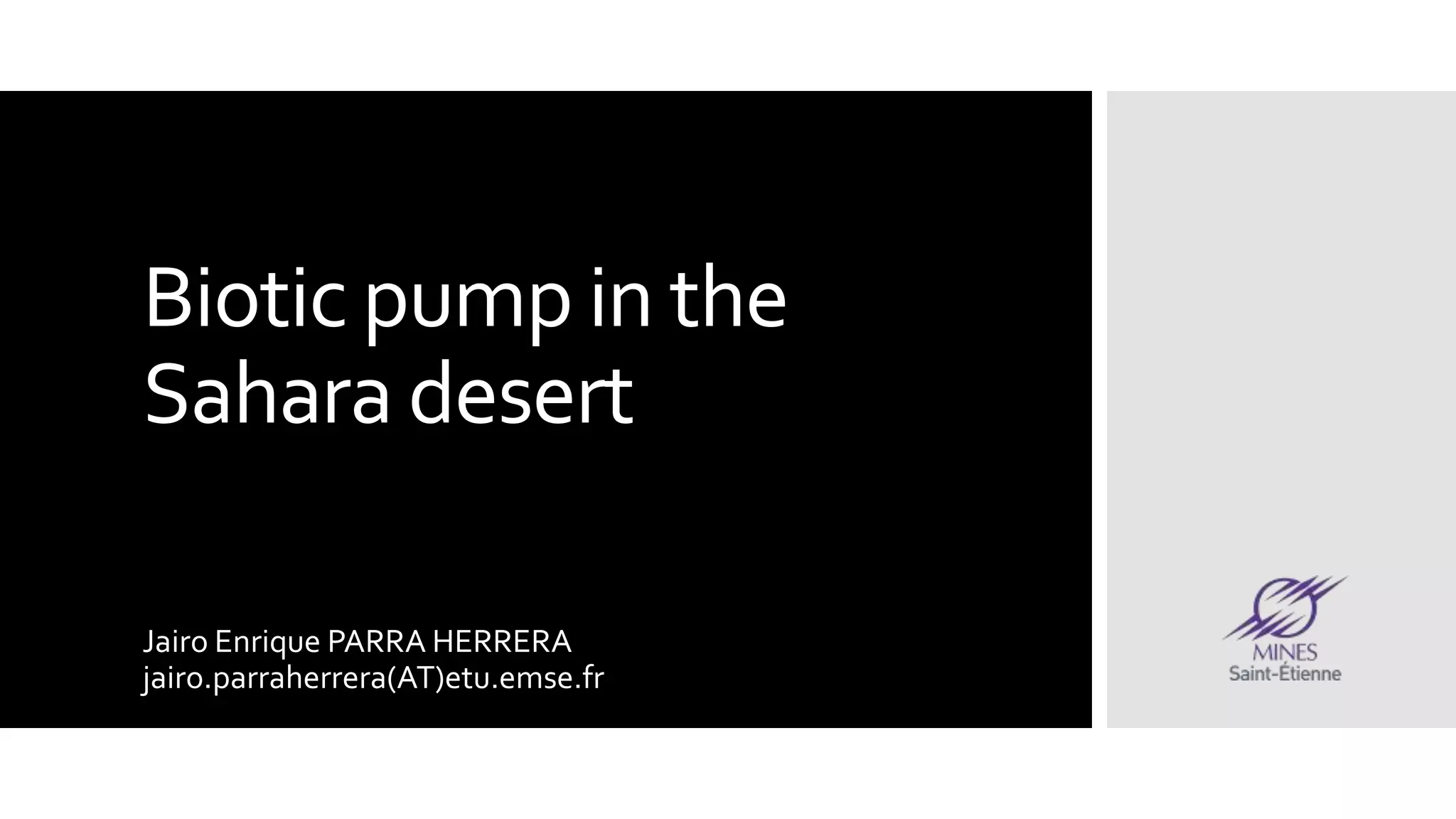 Sahara | PPT