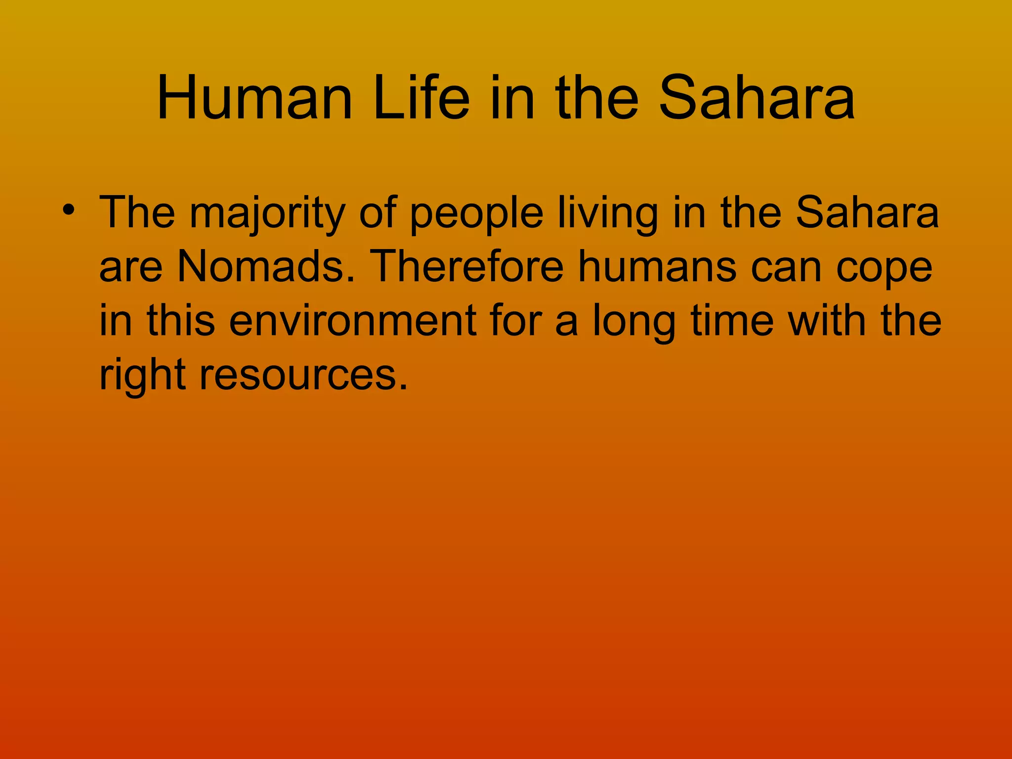 Sahara Desert | PPT