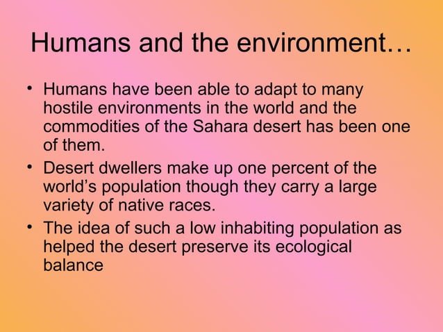 Sahara Desert | PPT