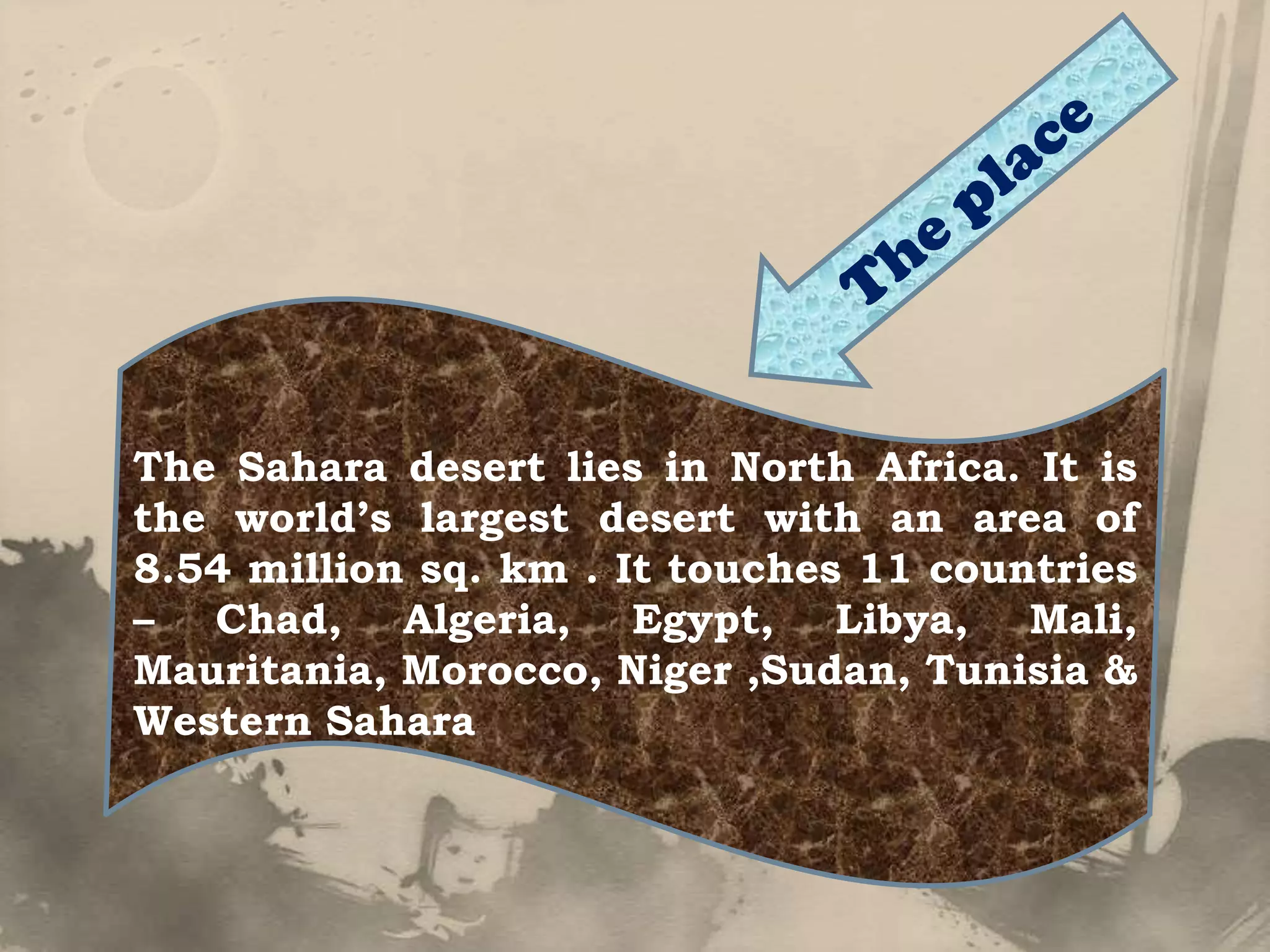 Sahara desert | PPTX