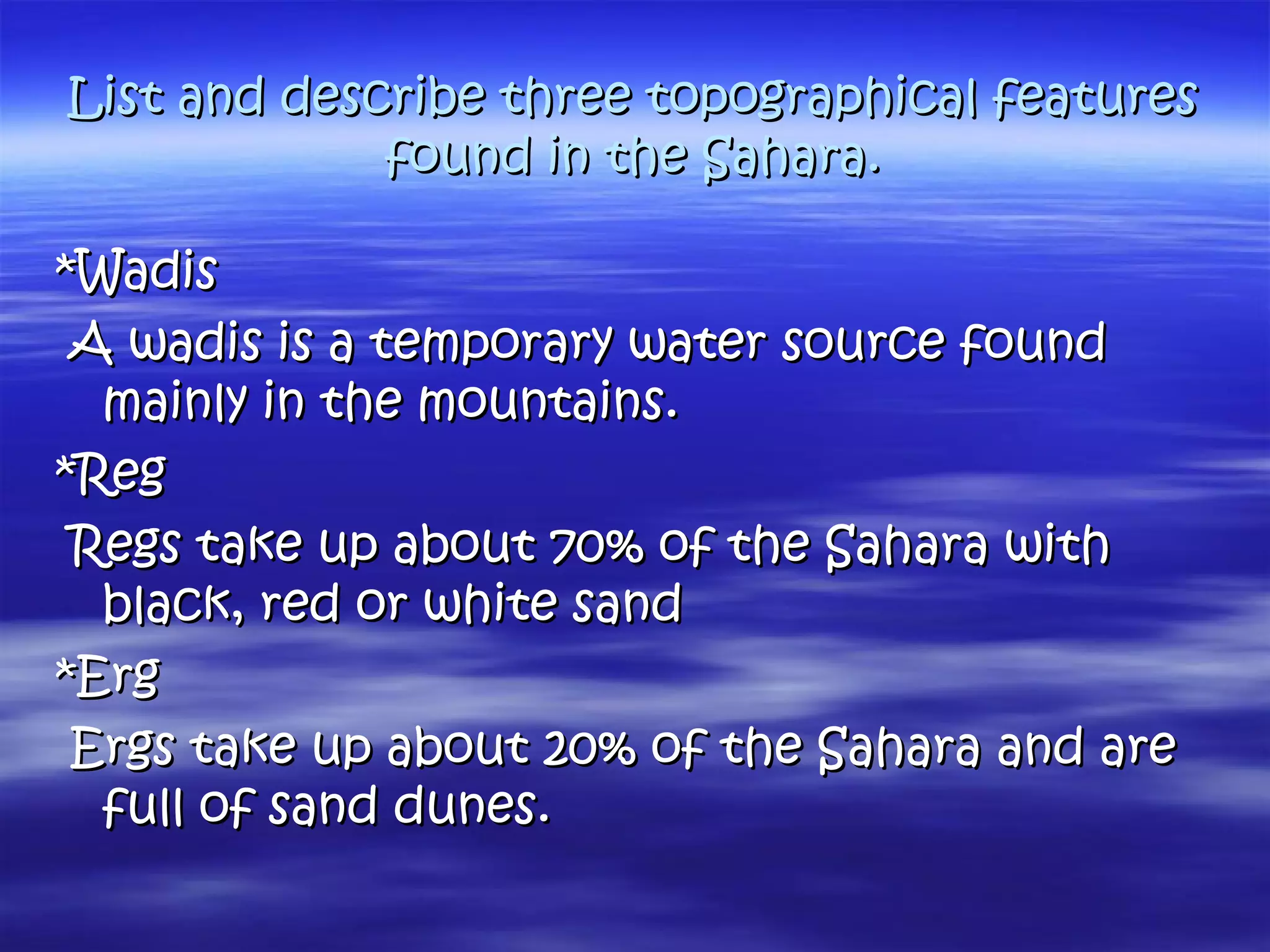 Sahara desert | PPT | Africa Travel | Travel Locations