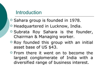 Sahara group | PPT