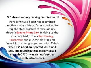 Sahara group v/s SEBI | PPT