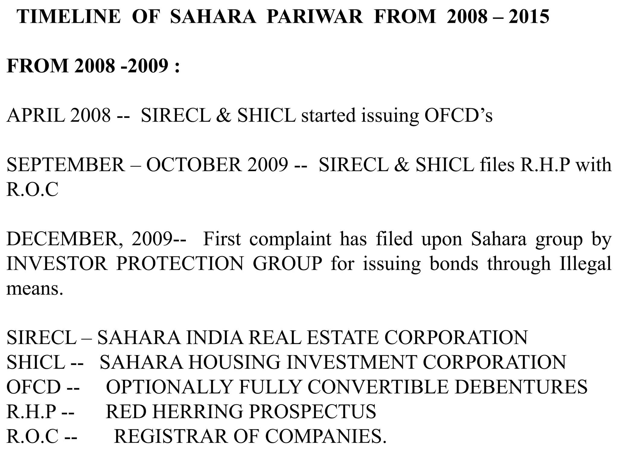 SAHARA India Pariwar | PPTX