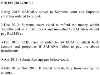 SAHARA India Pariwar | PPTX