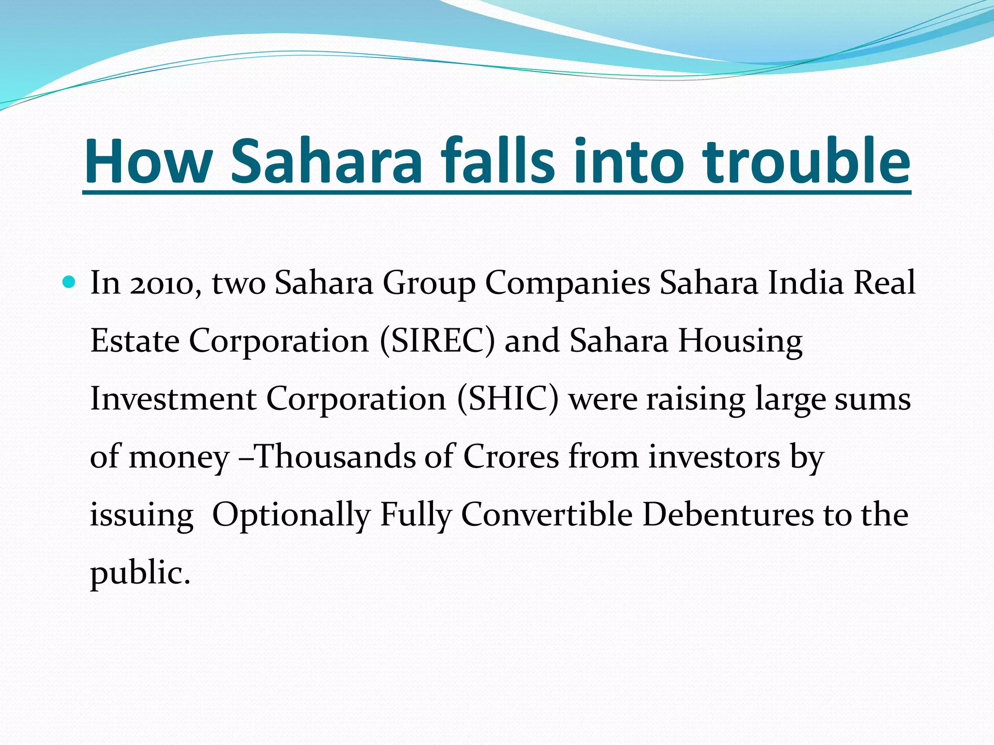 Sahara India Pariwar Scam.pptx